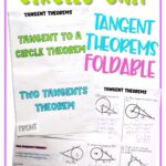 Circles Geometry Interactive Notebook - Busy Miss Beebe